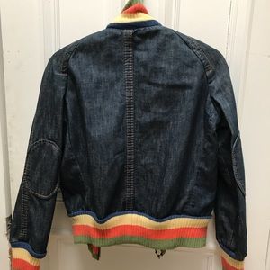 Marc Jacobs | Jackets & Coats | Vintage Marc Jacobs Denim Bomber Jacket ...